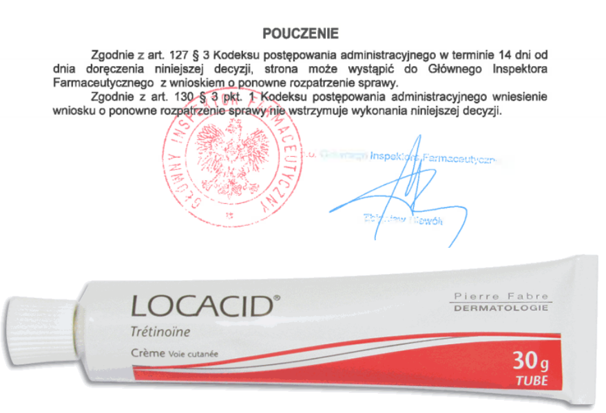 GIF: Locacid - popularny lek przeciwtrądzikowy wycofany z obrotu ...